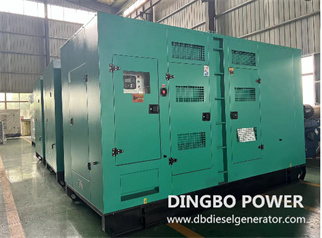 Dingbo Power Exported 3 Sets of 400kw Cummins Diesel Generators to ...