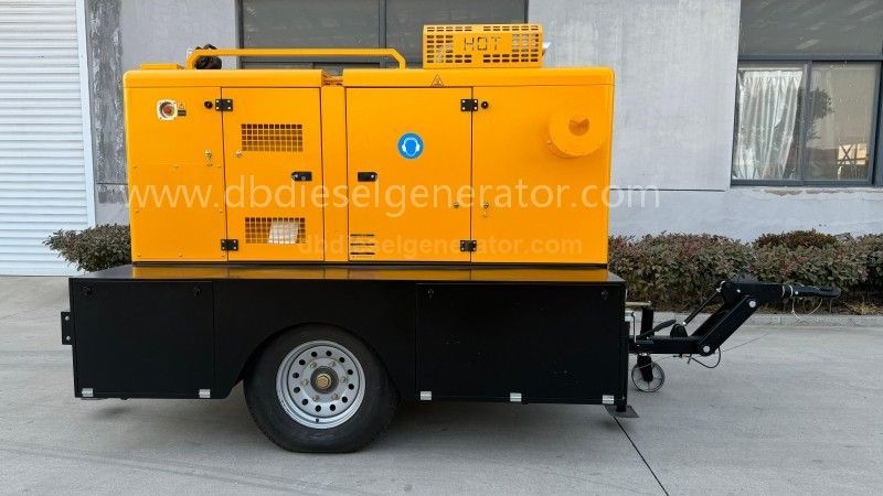 Manufacture Rounded Corner Style Mobile Lighting Tower Genset with ...